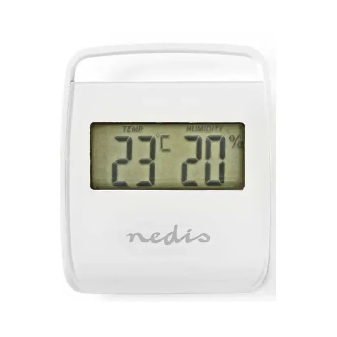 NEDIS WEST100WT Digitalni LCD unutrašnji termometar, Bela