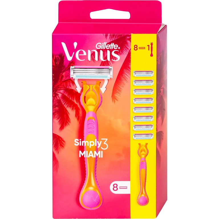 Venus brijač i patrone miami vibes hibrid h+8 venus