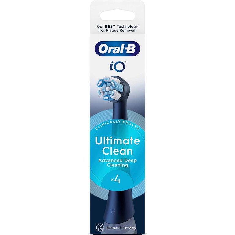 Oral B četkica io refill ultimate clean black 4/1 oral b