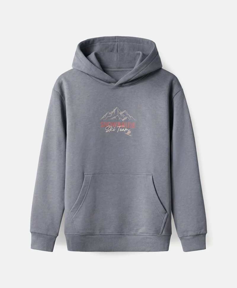 Bluza za dečake sa skijaškim motivom
