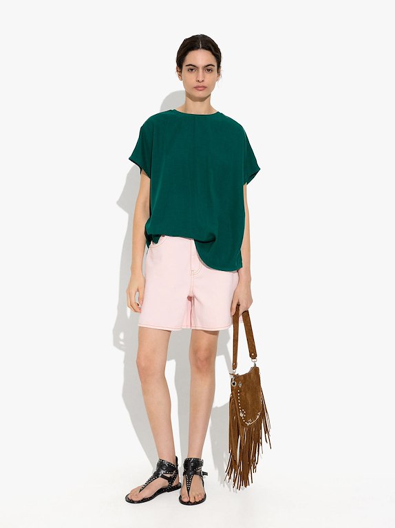 LYOCELL T-SHIRT PLAIN