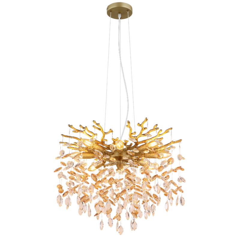 LUSTER QUEENA 64138H1G GLOBO LIGHTING