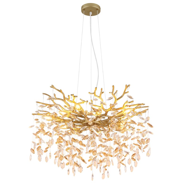 LUSTER QUEENA 64138H2G GLOBO LIGHTING