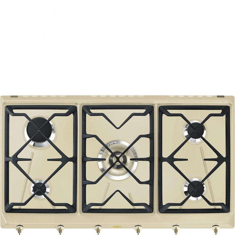 Smeg SRV896POGH gasna ploča za kuvanje