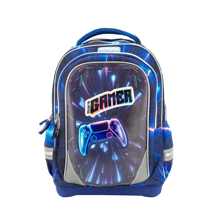 TORBA ŠKOLSKA ANATOMSKA OCTOPUS GAMER OET2440
