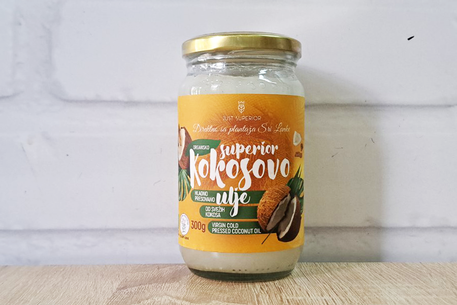 Organsko hladno ceđeno kokosovo ulje 300g