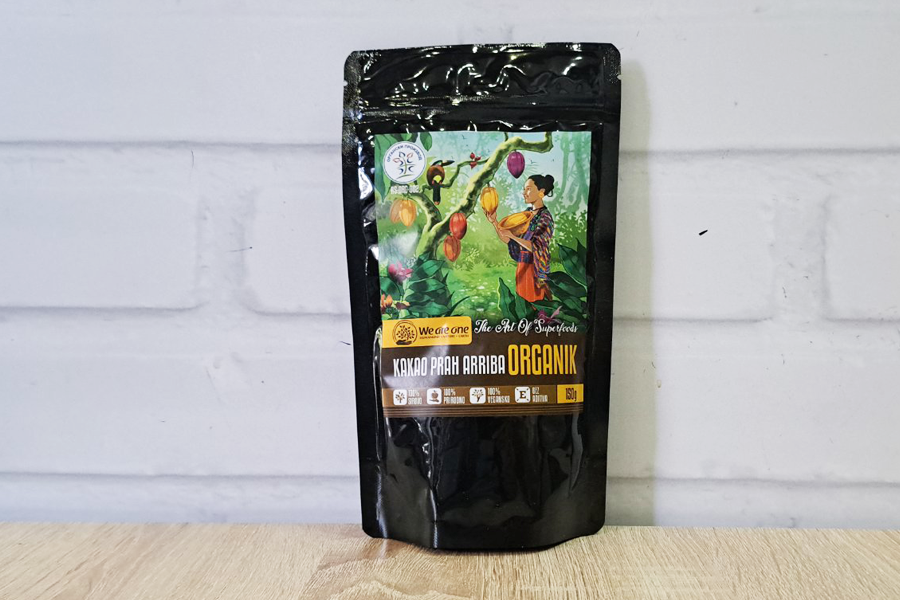 WAO – Organski sirovi kakao prah Arriba 150g