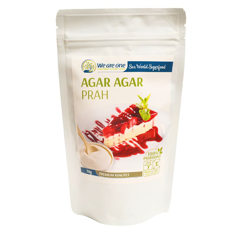 AGAR AGAR PRAH
POSNI ŽELATIN 70g
