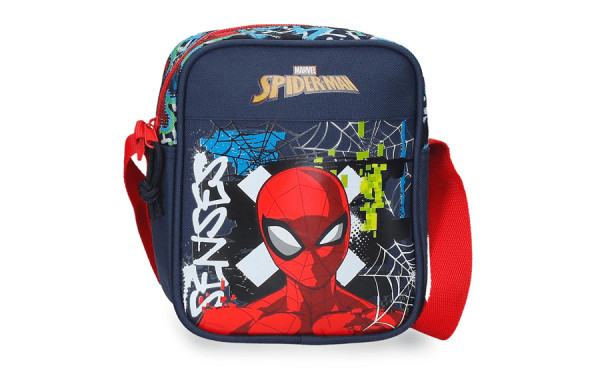 MARVEL GRAFFITY OF SPIDERMAN dečija torba na rame - teget ( 42.655.11 )