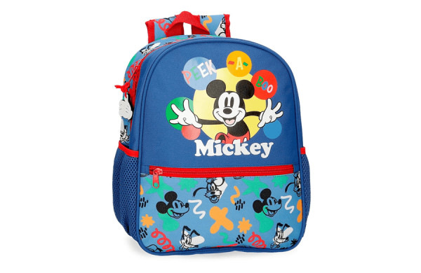 MICKEY PEEK A BOO ranac za vrtić - plava ( 42.222.41 )