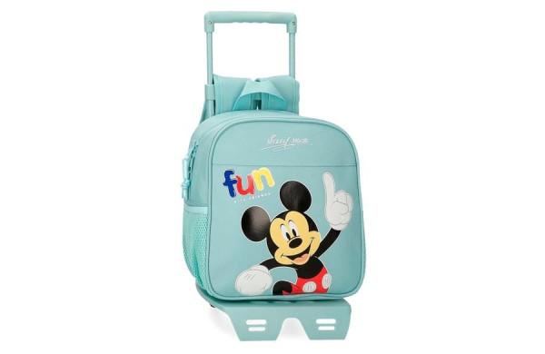 MICKEY FUN WITH FRIENDS ranac za vrtić sa točkićima - tirkizna ( 43.220.T1 )