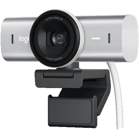 Logitech MX Brio 4K Ultra HD Webcam - Pale Grey 960-001554