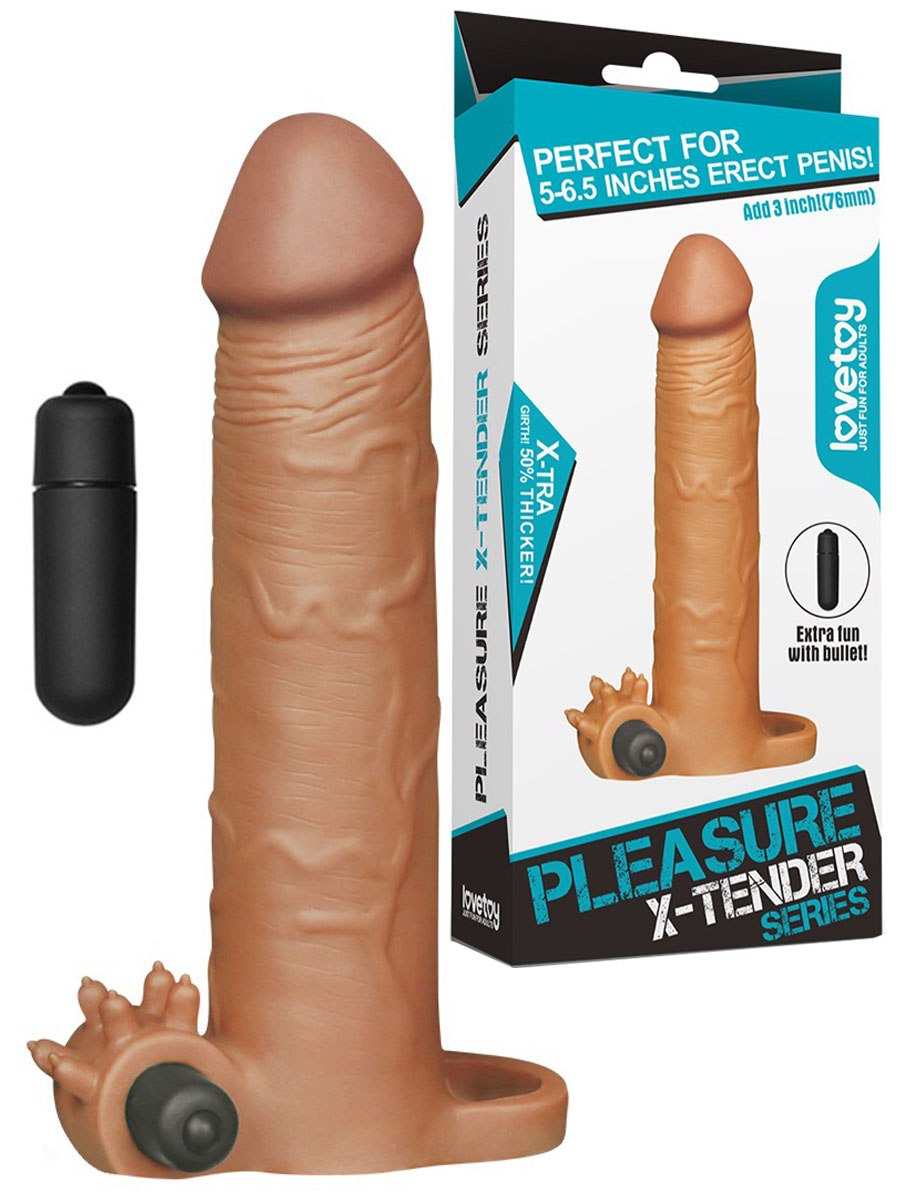 Pleasure X-Tender Series navlaka sa vibracijom 7