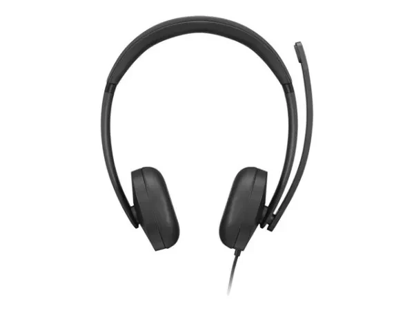 Slušalice žične Lenovo VoIP 5000 USB-C+adapter USB-A Teams crne 4XD1R8899