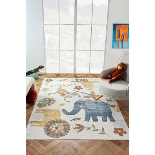 Bohem Kids Zoo Tepih u Višebojnoj Boji (160 x 230 cm)