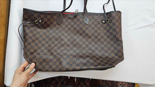 (KOPIJA)Louis Vuitton Neverfull MM od Damier Ebene