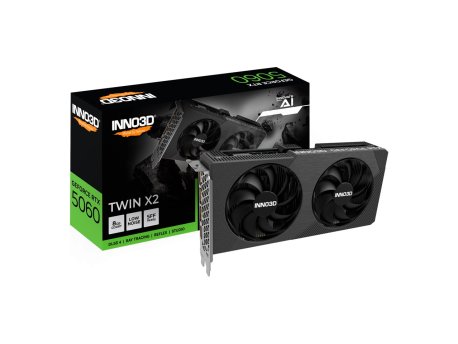 Inno3D GeForce RTX 5060 8GB GDDR7 128bit Twin X2 N50602-08D7-195071N