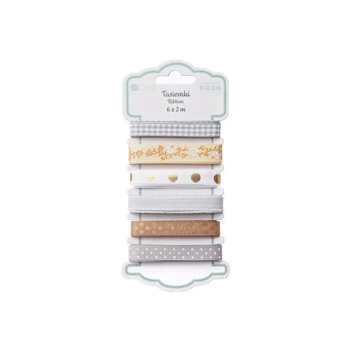 Ukrasna traka DP Craft - 6 x 2 m – Neutrals