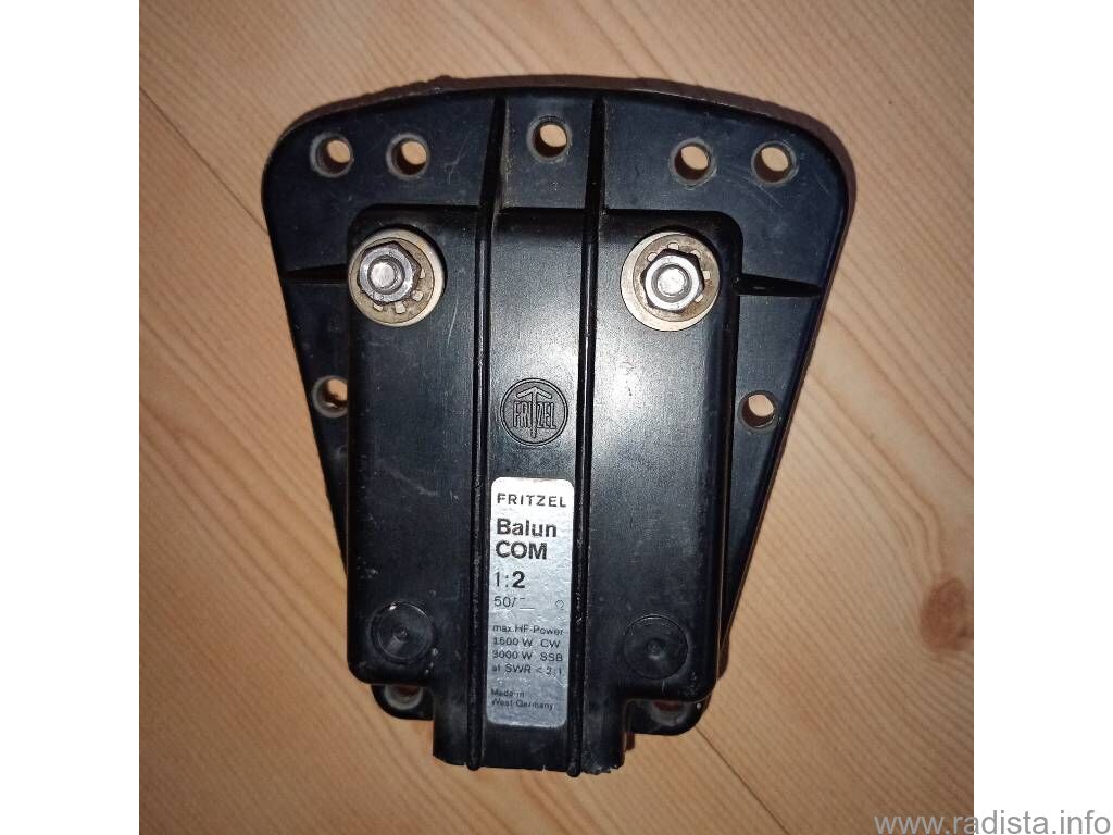 Fritzel balun 1:2 1.5/3KW