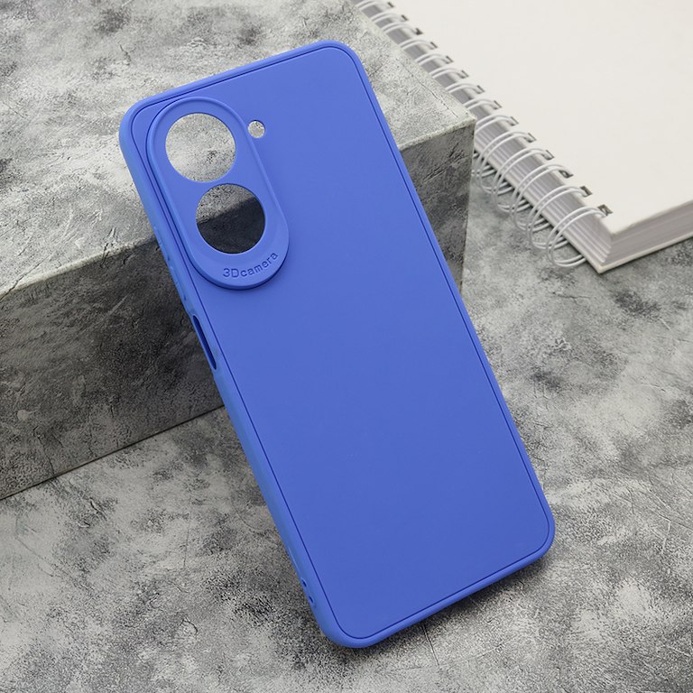 Futrola Soft 3D camera za Xiaomi Redmi A7 4G plava