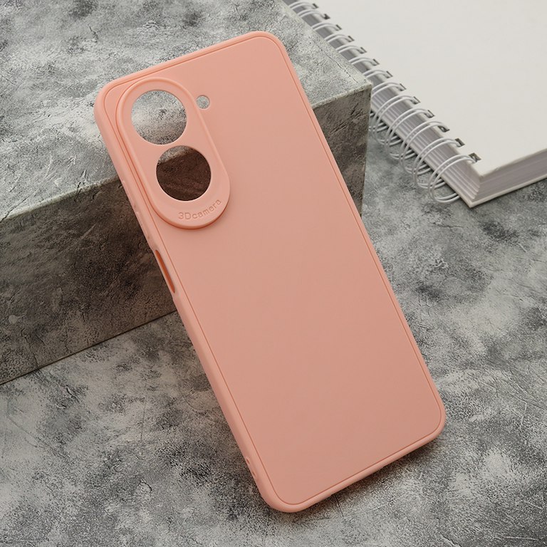 Futrola Soft 3D camera za Xiaomi Redmi A7 4G roze