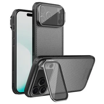 IPHONE 17 PRO MAX NILLKIN CAMSHIELD PROP HIBRIDNA MASKA - PROVIDNO CRNA