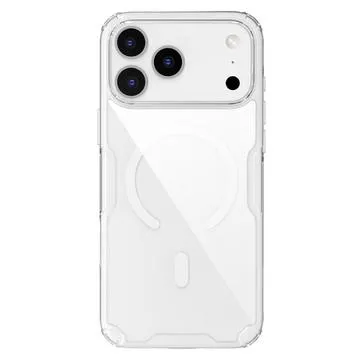 IPHONE 17 PRO MAX NILLKIN NATURE PRO HYBRID CASE - MAGSAFE COMPATIBLE - TRANSPARENT