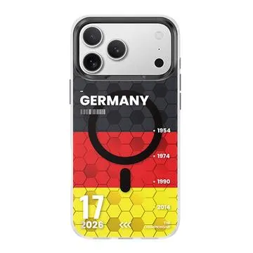 IPHONE 17 PRO MAX BENKS D3 MAGSAFE FOOTBALL TPU CASE - GERMANY