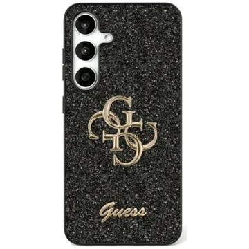 SAMSUNG GALAXY S25 GUESS FIXED GLITTER 4G METAL LOGO MASKA