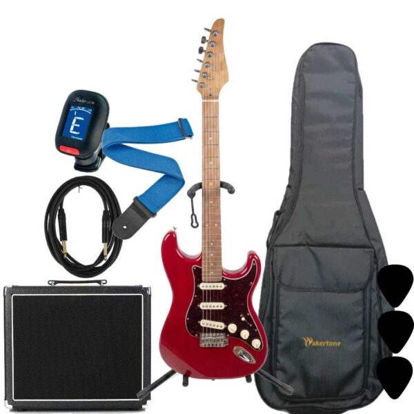 Wakertone VK62-DCH 60W Gitarski paket, pojačalo 60W, futrola, štimer, kaiš, kabl, trzalice