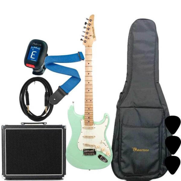 Wakertone VK62-LG 60W komplet paket električna gitara sa pojačalom i opremom