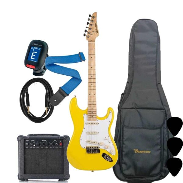 Wakertone VK62-YL 15W komplet paket električna gitara sa pojačalom i opremom