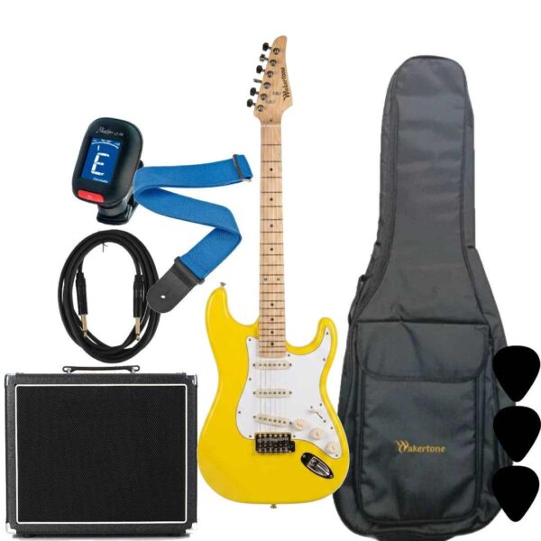Wakertone VK62-YL 60W komplet paket električna gitara sa pojačalom i opremom