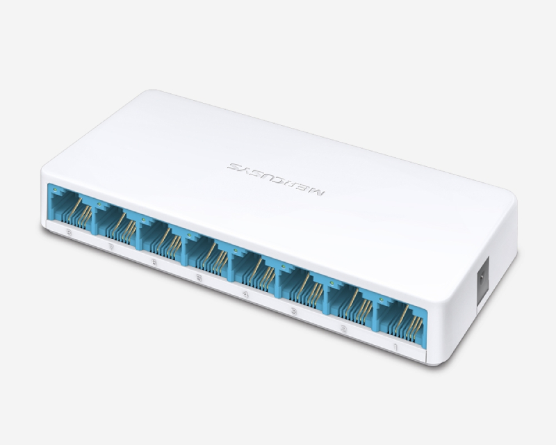 MERCUSYS MS108 8-Port 10/100Mbps Desktop Switch