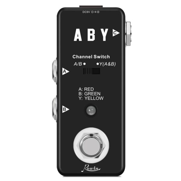 Rowin LEF-330 ABY gitarska pedala switch splitter