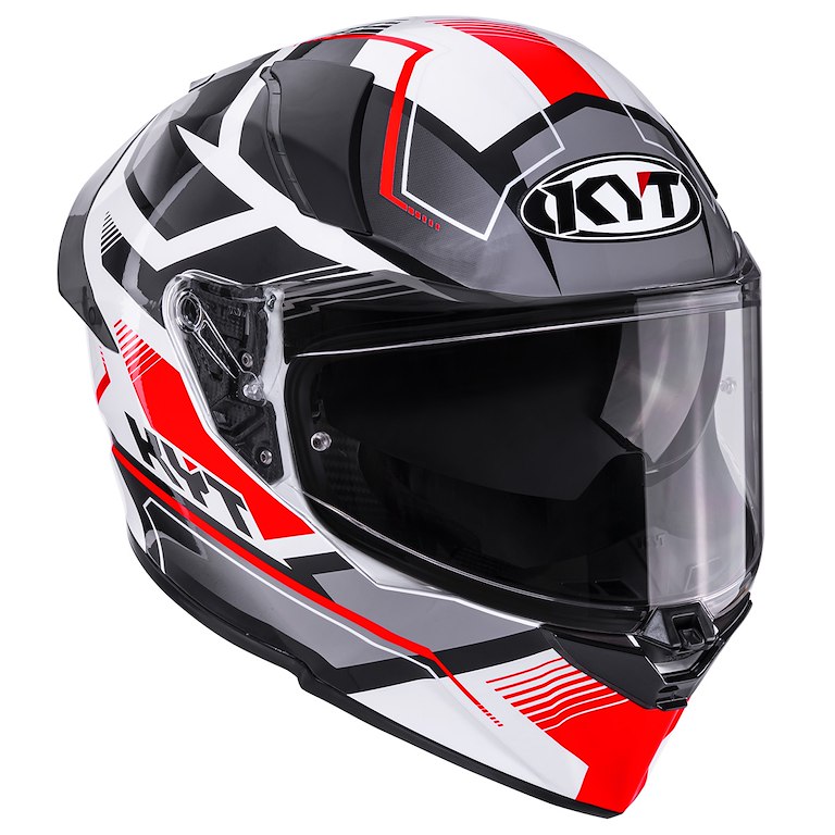 R2R PARSEC White Red kaciga
