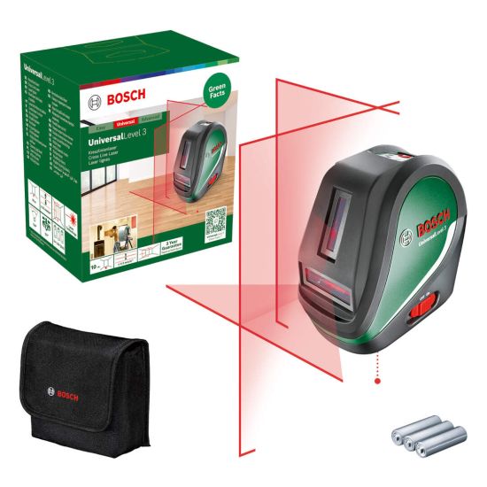 Bosch građevinski laser UniversalLevel 3, 10m domet (0603663904)