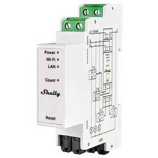 Shelly Pro 3EM 120A V2 WiFi pametni trofazni merač električne energije DIN