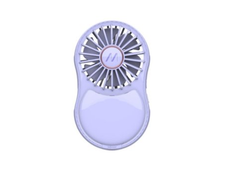 MUITOMAS Prenosivi ventilator sa ogledalom i LED svetlom