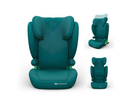 KINDERKRAFT Auto sediæte junior fix 2 plus i-size 100-150cm green