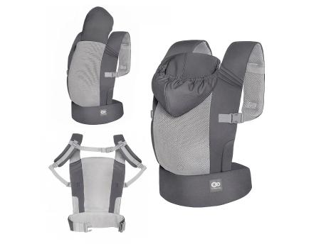 KINDERKRAFT Nosiljka za bebu carrybee grey