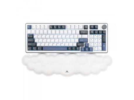 WHITE SHARK WS KP 012 CUMULUS White, Keyboard Wrist Rest