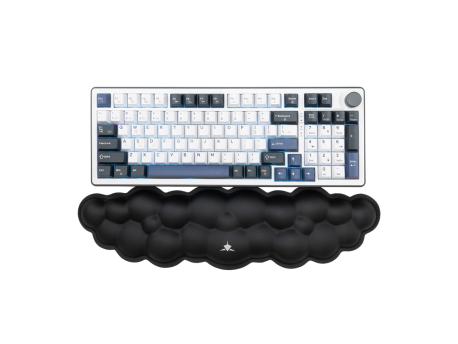 WHITE SHARK WS KP 011 CUMULUS Black, Keyboard Wrist Rest