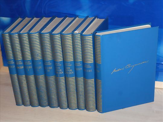 Milos Crnjanski Sabrana dela 1-10, komplet
