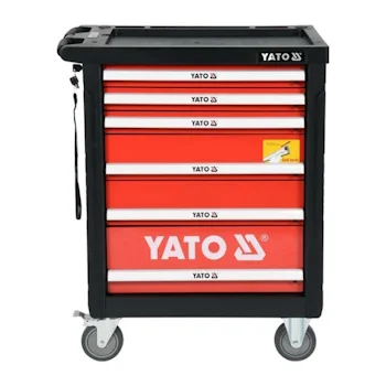 Yato kolica sa 6 fioka i alatom 185 delova YT-55307