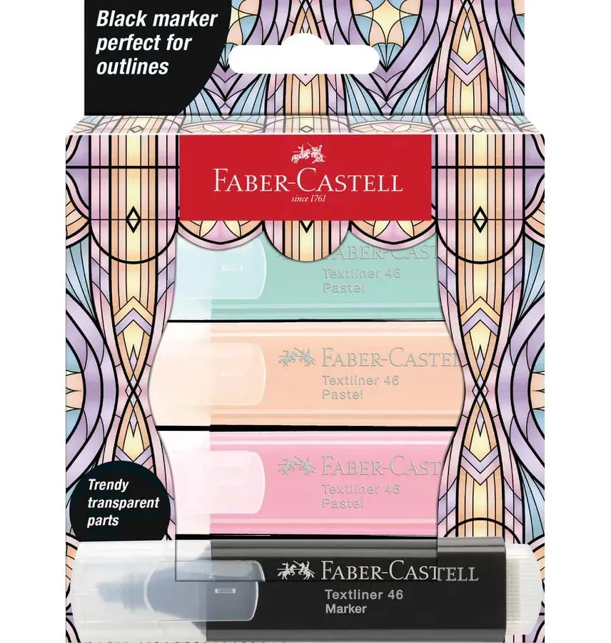 FABER CASTELL signiri GLASSY PASTEL 1/4