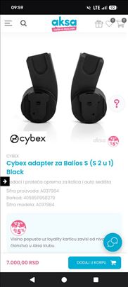 Cybex adapter za Balios S