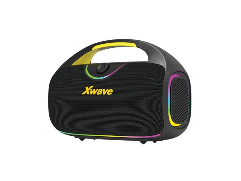 XWAVE B EXTREME BLACK BLUETOOTH ZVUČNIK V5.3/TWS/2X20W+40W/USB-C/AUX-LINE IN/4000MAH