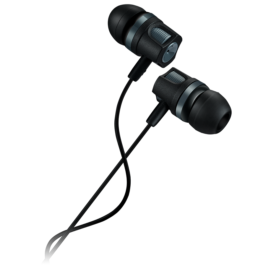 CANYON HEADPHONES EP-3 MIC 1.2M DARK GREY