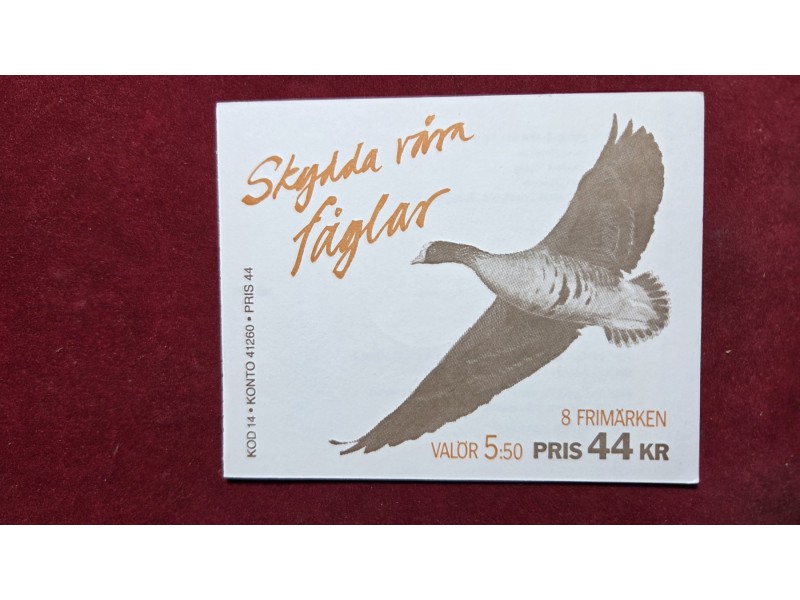 Švedska 1994..post.knjižica..W163